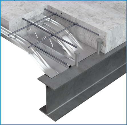 2022 SP2: Composite Beams - New Sigmat Closed Ends Steel Decking ...