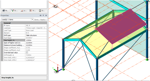 Snow loads (Eurocode) | Trimble User Assistance