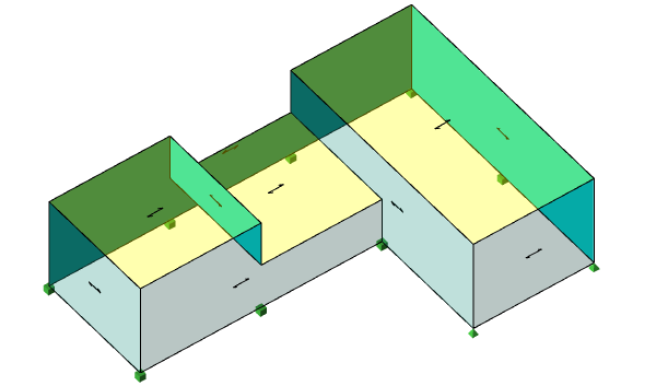 Simple wind load example (panels) | Tekla User Assistance