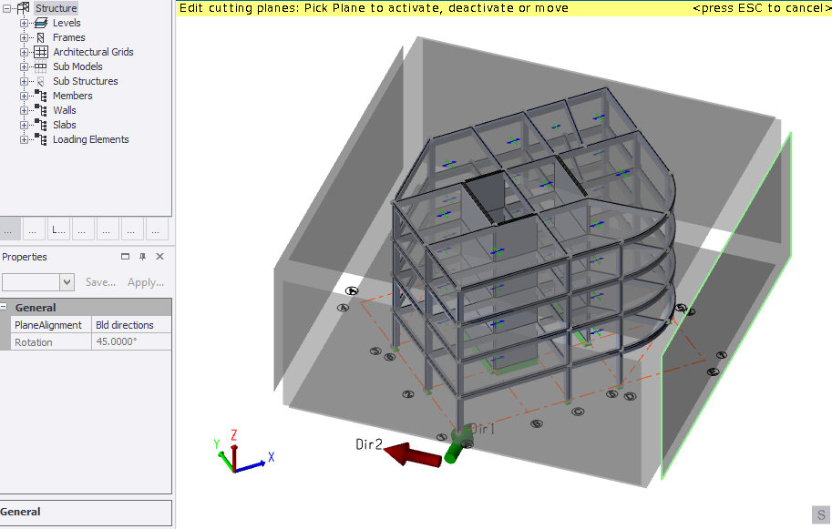 Create cutting planes | Tekla User Assistance
