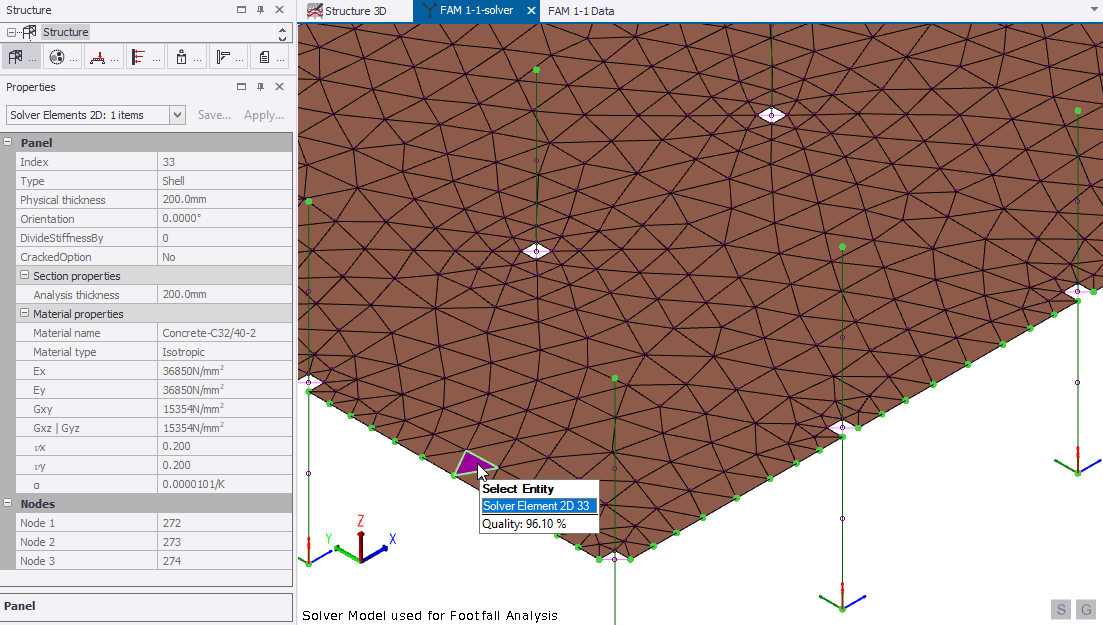 Footfall analysis basic workflow - CCIP 016 | Trimble User Assistance
