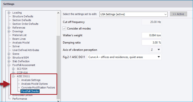 New - Footfall assessment of floor vibration to AISC Design Guide 11 ...