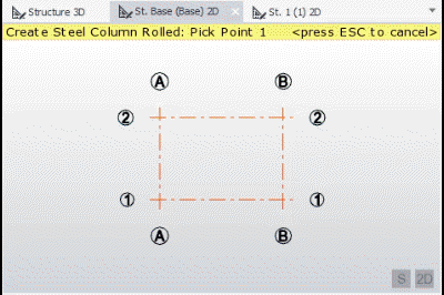 Column (command) | Tekla User Assistance