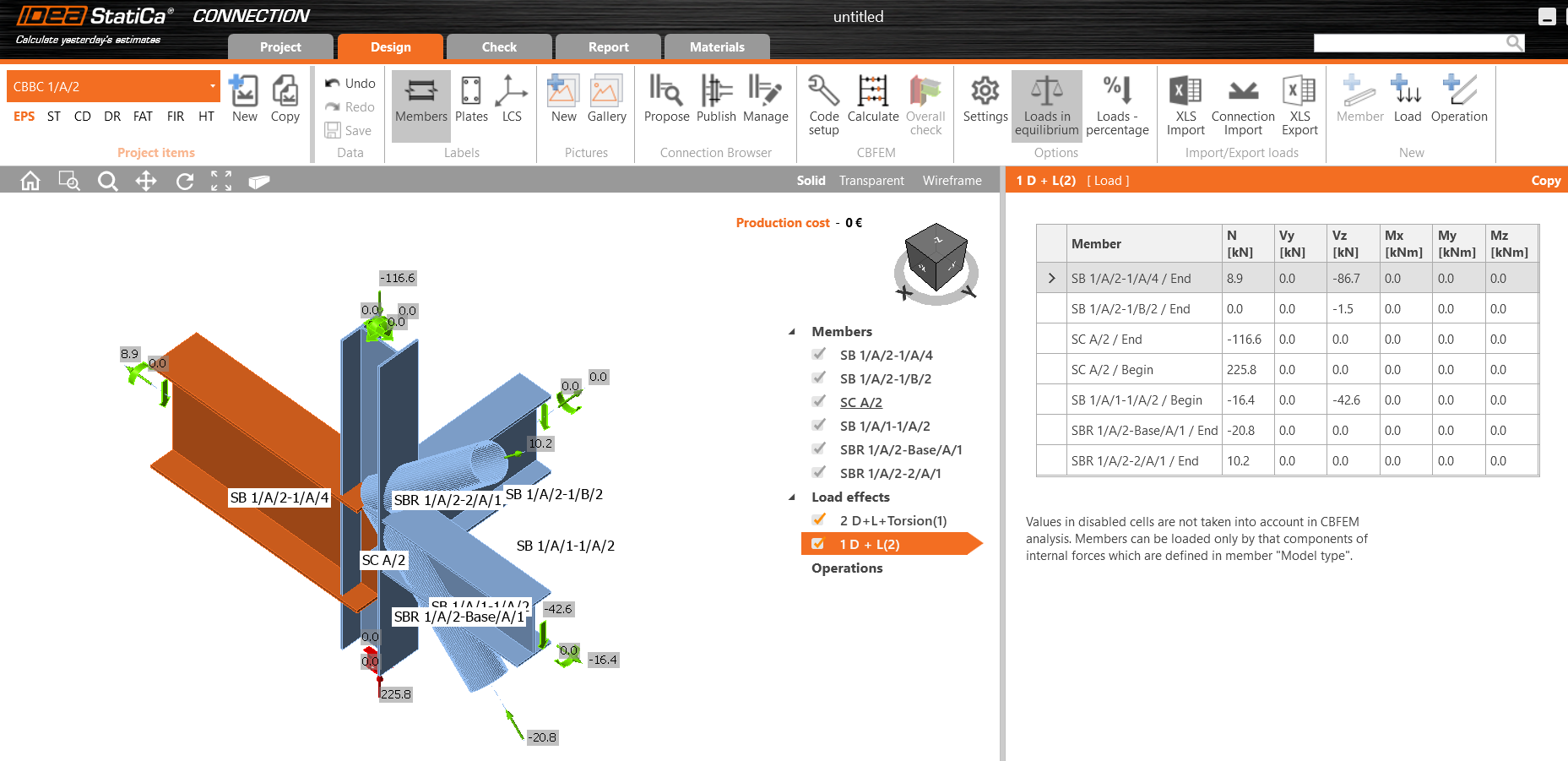 Export to IDEA StatiCa Connection Design (version 22 and later) | Tekla ...