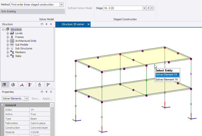 Concrete creep allowance during construction stages | Trimble User ...