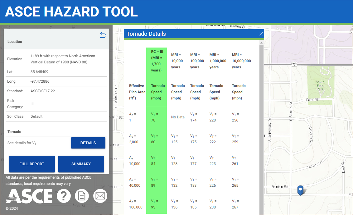 Loading - New United States regional code loading to ASCE7-22 | Trimble ...