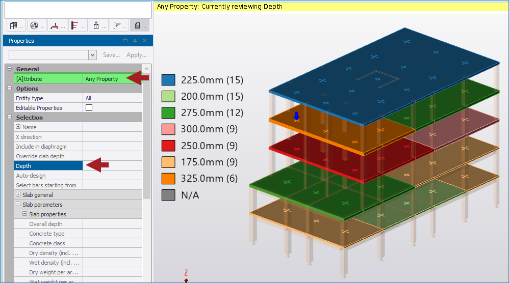 New Review Any Property Feature | Tekla User Assistance