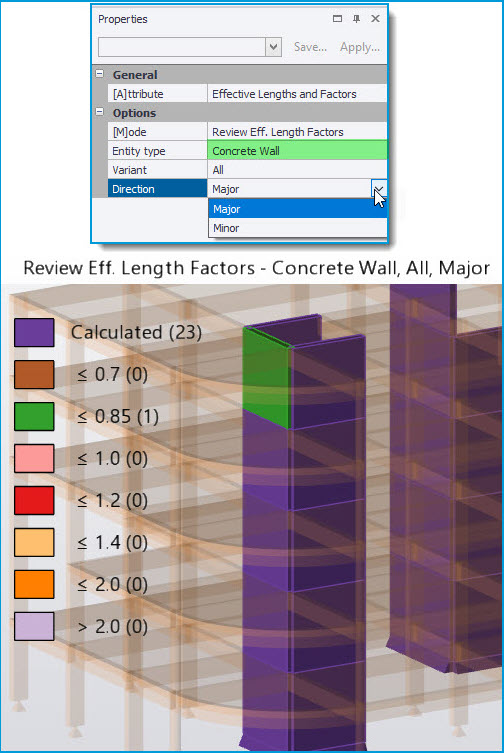 Review View - New Effective Lengths and Factors feature | Tekla User ...