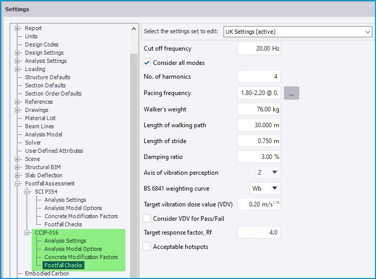 New - Footfall assessment of floor vibration to CCIP-016 | Trimble User ...