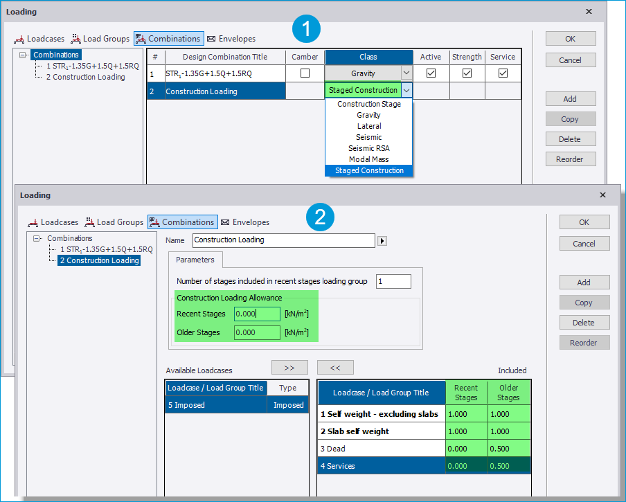 New - Staged construction analysis and design | Trimble User Assistance