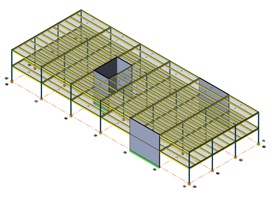 Footfall analysis basic workflow - AISC DG11 | Tekla User Assistance