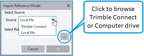 New - Reference models | Trimble User Assistance