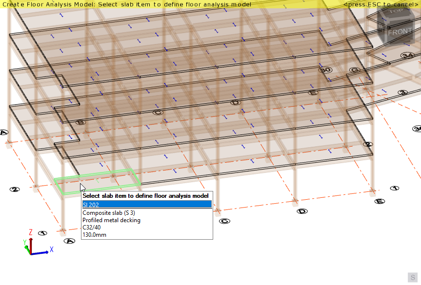 Footfall analysis basic workflow - SCI P354 | Tekla User Assistance