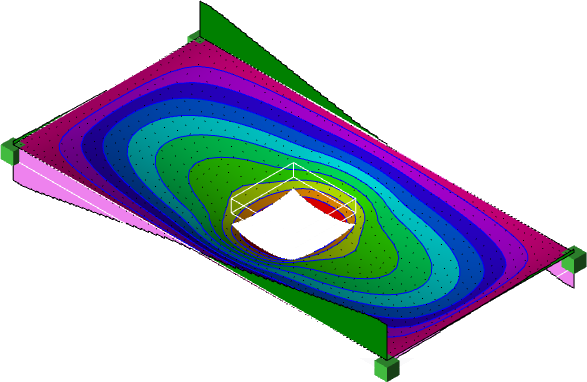 Further orthotropic slab modeling considerations | Trimble User Assistance