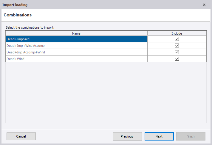 Import loadcases and combinations from a spreadsheet | Trimble User ...