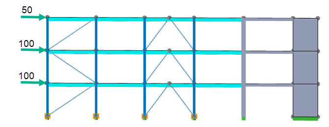 Understanding story shears and story forces | Trimble User Assistance