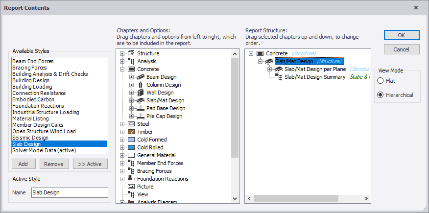Flat slab design workflow | Tekla User Assistance