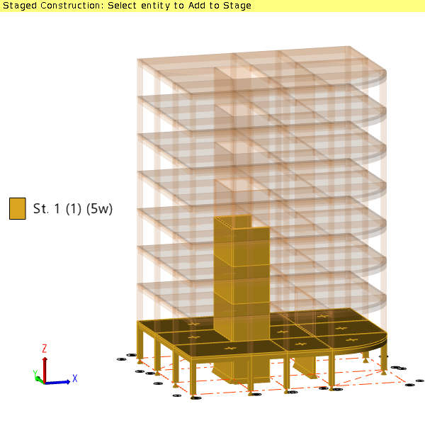 Staged construction workflow example - United States (ACI/AISC) | Tekla ...