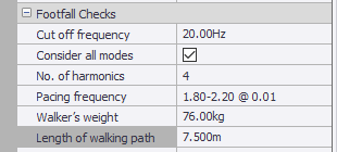 Footfall analysis basic workflow - SCI P354 | Tekla User Assistance