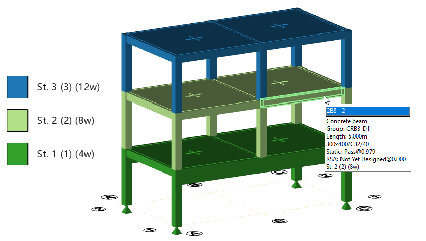 Concrete creep allowance during construction stages | Trimble User ...