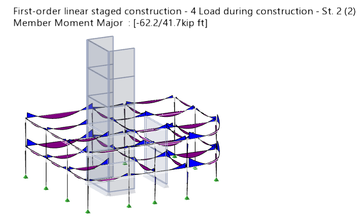 Staged construction workflow example - United States (ACI/AISC) | Tekla ...