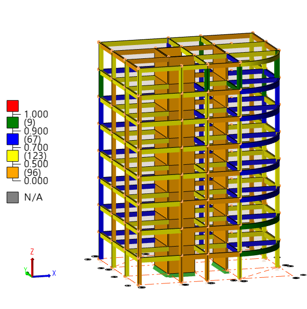 Staged construction workflow example - United States (ACI/AISC) | Tekla ...