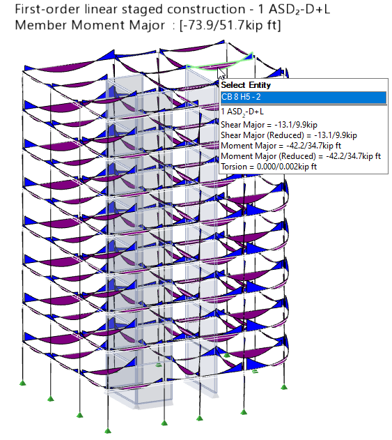 Staged construction workflow example - United States (ACI/AISC) | Tekla ...