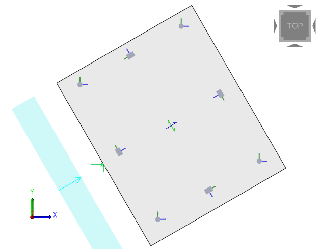 Working with foundation reaction axis systems | Trimble User Assistance