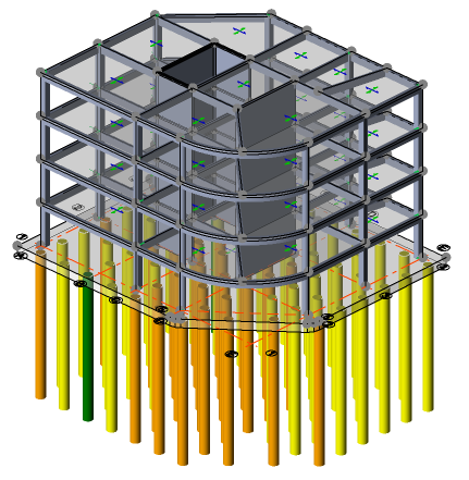 Piled mat foundation design workflow (metric units) | Trimble User ...