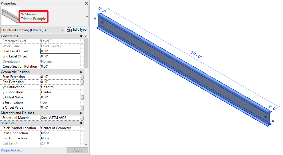 Managing the mapping of sections, families and types | Tekla User ...