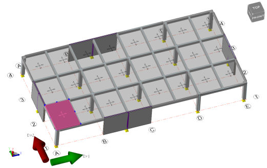 Overview of the slab model | Tekla User Assistance