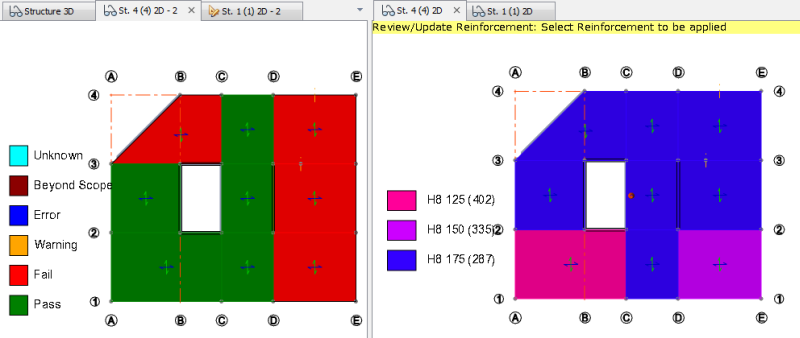 Slab on beams design workflow | Tekla User Assistance