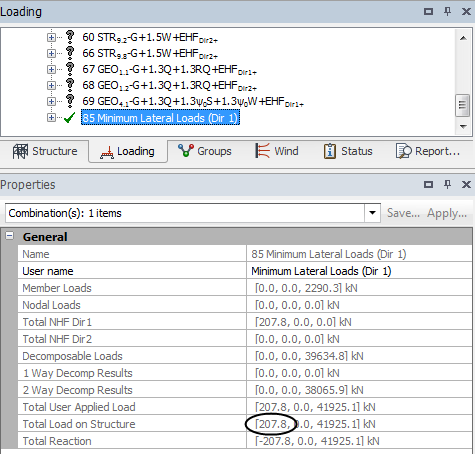 Minimum lateral load requirements of the Singapore National Annex ...