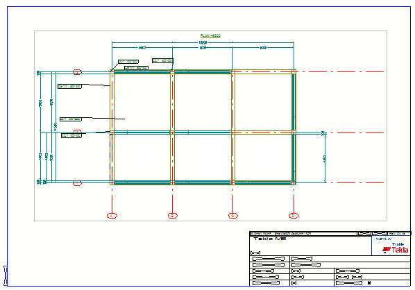 Example: Clone a general arrangement drawing | Tekla User Assistance