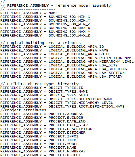 REFERENCE_ ASSEMBLY | Tekla User Assistance