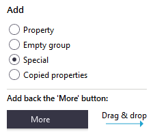 Redesigned customization tools for ribbon, property pane, and user-defined commands | Tekla User ...