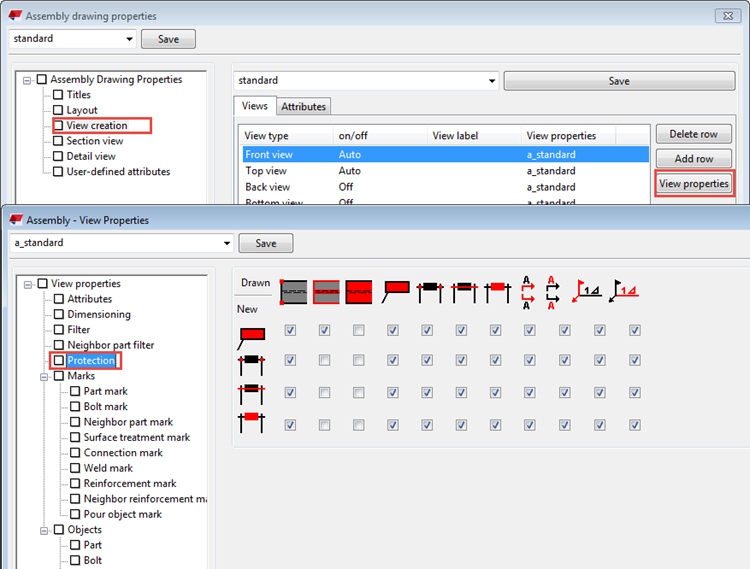 Other drawing improvements | Tekla User Assistance