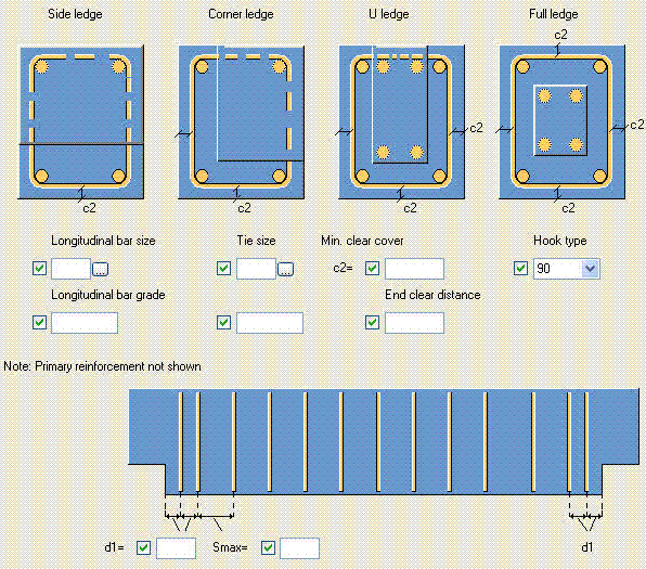 Secondary reinforcement | Tekla User Assistance