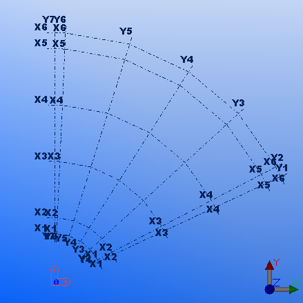 Create a radial grid | Tekla User Assistance