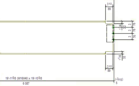 Add automatic dual dimensions | Tekla User Assistance