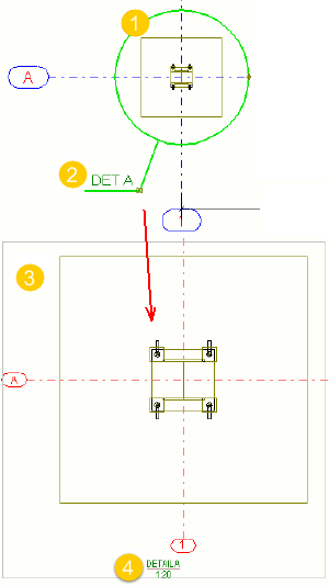 Create a detail view | Tekla User Assistance