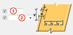 Ship Ladder: Steps tab | Tekla User Assistance