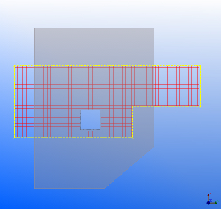 Reinforcement mesh array in area (89) / Reinforcement mesh array (91 ...