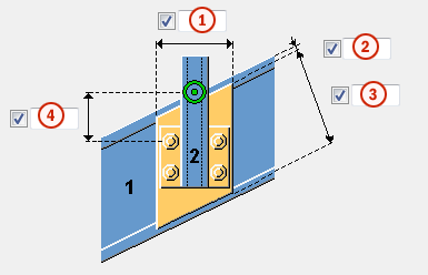 Handrail 1 (74): Picture tab | Tekla User Assistance