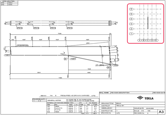 Modify Drawing Table Layouts Through Layout Dialog Box Tekla User 