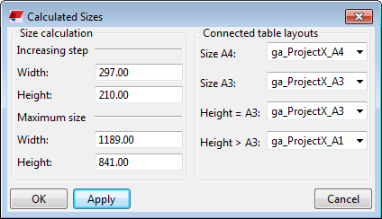 Create a new drawing layout, add table layouts and tables | Tekla User Assistance
