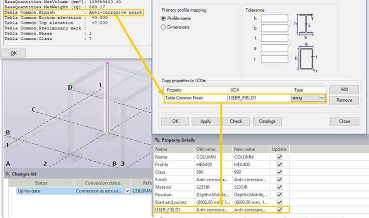Convert IFC objects into native Tekla Structures objects | Tekla User ...