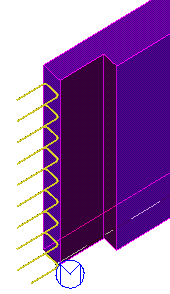 Border rebar for single edge (93) | Tekla User Assistance
