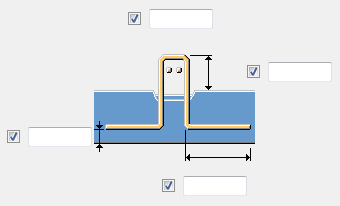 Wall groove seam detail | Trimble User Assistance