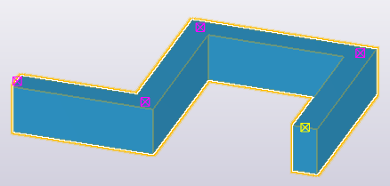 Show part handles and part reference lines in a model view | Tekla User Assistance